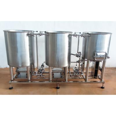 Cina Sistema di frantumazione 200L per fermentazione attrezzature di calore diretto sistema di produzione di birra in vendita