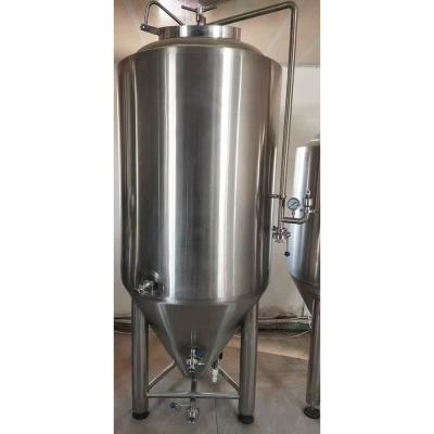China Tanque de fermentação de cerveja de 600 kg para linha de produção de cervejaria à venda