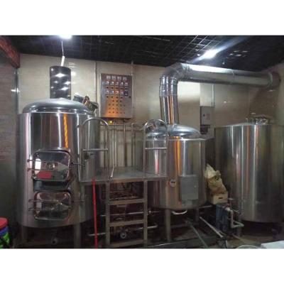 Cina Sistema di produzione di birra commerciale in acciaio inossidabile 304 per elevati standard in vendita