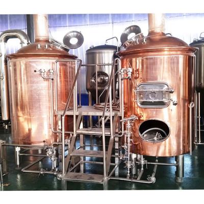 Cina Apparecchiature di saccharificazione della birra per birrerie a pompa di erba da 3 t/ora progettate per un facile utilizzo in vendita