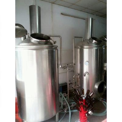 Cina Attrezzature per la produzione di birra su misura con pompa da erba da 3 t/ora e acciaio inossidabile 304 in vendita