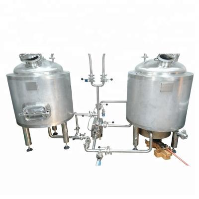 Cina Apparecchiature per la produzione di birra domestica completamente automatizzate con spessore del serbatoio interno di 3 mm e esterno di 2 mm in vendita