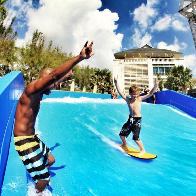 중국 2명의 파도타는 사람을 위해 물 매력 Flowrider 물 탐 인공적인 파도타기를 하기 판매용