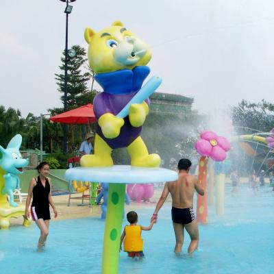 중국 재미있은 살포 공원 장비, 물 공원을 위한 아이/성인을 위한 착색된 살포 곰 판매용