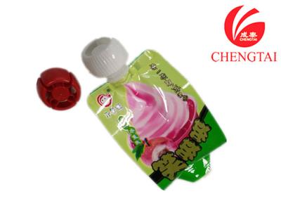 Cina Tre strati della laminazione di auto del sacchetto liquido diritto del succo di frutta/bevanda d'imballaggio in vendita
