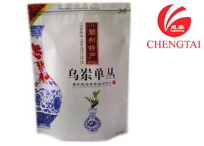 China A impressão Resealable do Gravure levanta-se a prova clara de empacotamento do malote do chá do zíper à venda