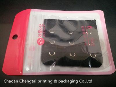 China El pequeño embalaje plástico de la ropa empaqueta la ropa que empaqueta bolsos con la cremallera/la ventana en venta