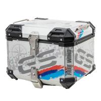 Quality DAYANG 45L Aluminium Adventure Motorcycle Top Box with Quick Release Locking System for sale