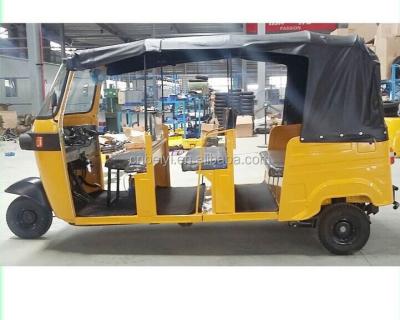 China Drie taxi's driewieler motorfiets 4 passagiers in Brazilië Bajaj 151 200cc Gesloten CN CHO Te koop
