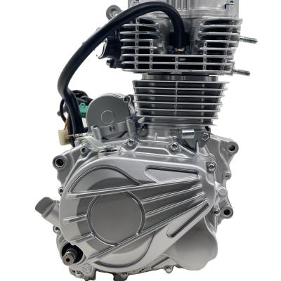 Cina DAYANG Motore di raffreddamento ad aria da 200cc Argento 4 tempi elettrico / Kick 1 cilindro CDI 345*350*436 YF163FML in vendita