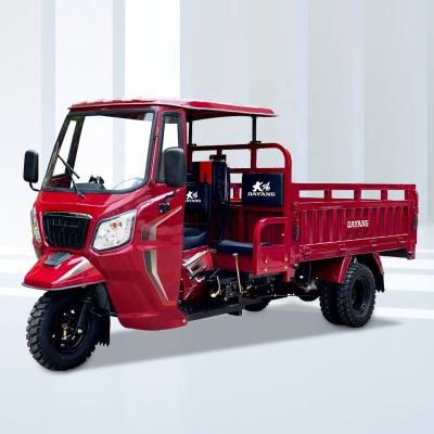 China Cargo Box Grootte 2.4*1.35m Gas Cargo Trike Tuk Tuk Trimoto met krachtige verplaatsing Te koop