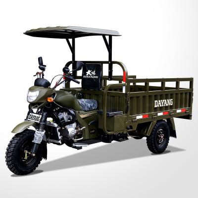 China Freio de tambor e sistema integrado de 12 V África Triciclo de carga de carga de carga pesada 250CC à venda