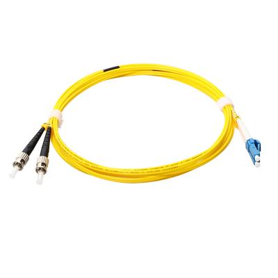 Cina Cavo di toppa ottico della fibra monomodale del duplex di LC-ST LC alla st /Duplex 9/125 in vendita