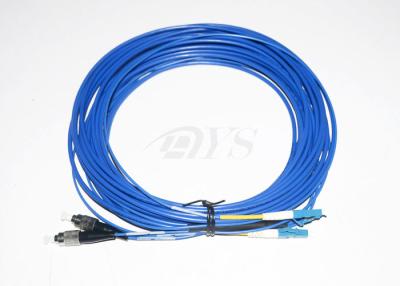 Cina Cavo di toppa di fibra ottica di inserzione di valore basso di perdita FC - duplex di LC per le reti locali in vendita