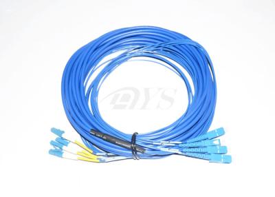 Cina LC - duplex ottico del cavo di toppa della fibra del PVC dello Sc monomodale in vendita