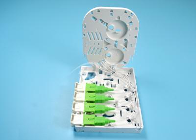 中国 FTTH - 019 4 SCシャッター アダプターが付いている港FTTHの繊維光学の端子箱 販売のため