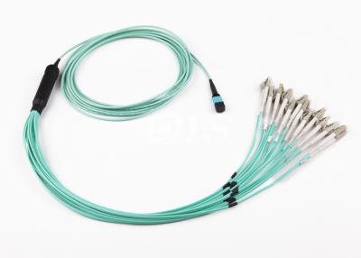 Cina MPO- patchcord a fibra ottica di uscita del centro di LC 24 in vendita