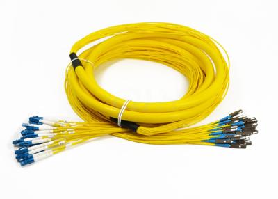Cina 24 cavi di toppa di fibra ottica del saltatore di distribuzione del centro, cavi di toppa a fibra ottica in vendita