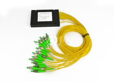 Cina SpA di fibra ottica di modo del separatore 1x16 del connettore APC/di FC con ROHS Certifaction in vendita