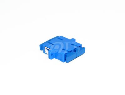 Cina Adattatore blu duplex a fibra ottica MP/di LC con l'otturatore per la rete tv via cavo in vendita