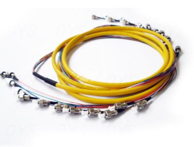 中国 FC/UPC 12 は CATV のための光ファイバーのパッチ・コードの単一モードの芯を取ります 販売のため