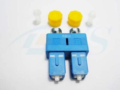 Cina Metallo di plastica dell'adattatore a fibra ottica semplice di FC-SC con la manica biossido di zirconio/ceramica in vendita