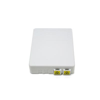 Cina Mini impermeabile a fibra ottica di Odf dei porti di FTTH 2 con il diametro del cavo di 10mm - di 5mm in vendita