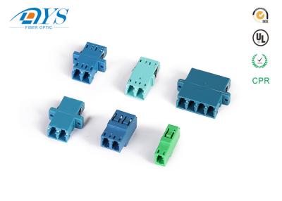 Cina tipo massimo minimo SM/MM LC del duplex di LC dell'accoppiatore a fibra ottica semplice dell'adattatore semplice/accoppiatore del duplex in vendita