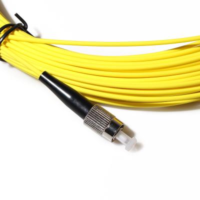 Cina Singolo cavo di toppa di fibra ottica del duplex 9/125um di modo di FC APC in vendita