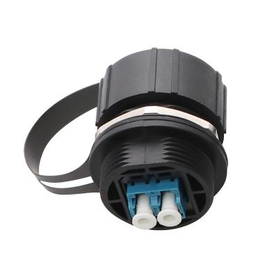 中国 防水IP67 ODVA LCの二重繊維光学のアダプター 販売のため