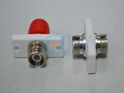 Cina Adattatore di fibra ottica della st della flangia rossa per alto valore di perdita di riflessione posteriore del CAT in vendita