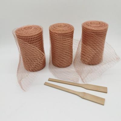 中国 98%の気孔率の銅の齧歯動物の網のかたつむりは127mm*3m 127mm*6mを検査する 販売のため