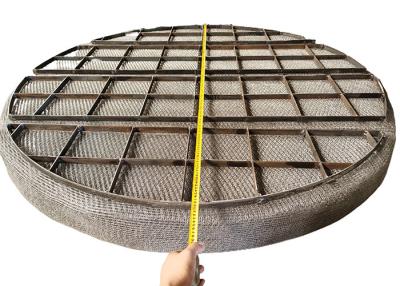 中国 Wire SS316L Gas Liquid Filtering Demister Mist Eliminator Pads 販売のため