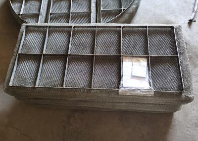 Cina ISO9001 Stainless Steel Mesh Pad Demister in vendita