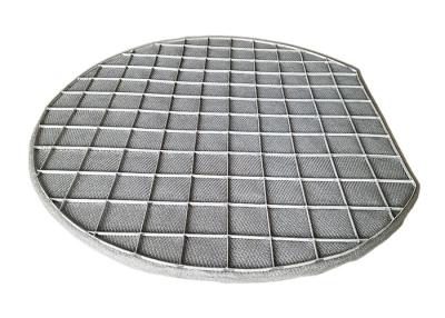 Cina 316L Glass Fiber Co Knitmesh Pad Demister Custom Size Bar Grids in vendita