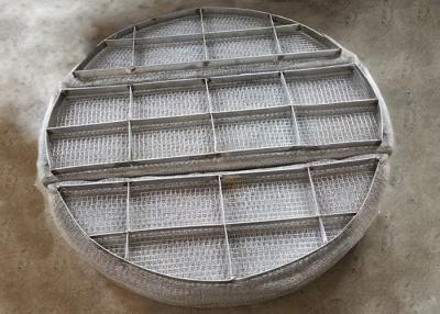 中国 Donut Circle Shape Teflong Wire Mesh Pad Demister 580mm Diameter 販売のため