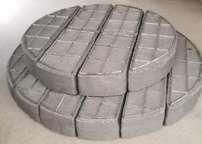 中国 100mm 150mm PTFE Mesh Pad Demister Mist Extractor In Separator 販売のため