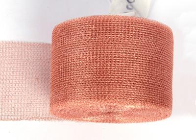 Китай 0.23mm Diameter Copper Knitted Wire Mesh Gas Liquid Filter For Cleaning продается