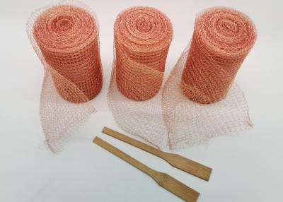 Cina 5” X 32Ft 100% Pure Copper Mesh Roll For Blocking The Hole Easily Cut in vendita