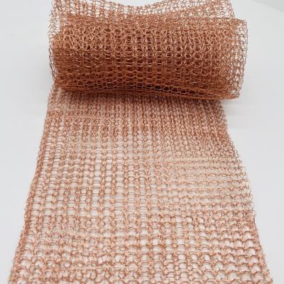 Cina 3.2m Copper Mesh For Distilling Knitted Style Rohs Certificated in vendita