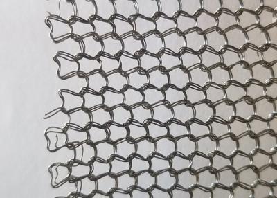 Cina W Shape weave 3 Wires Knitted Wire Mesh Distilling Packing in vendita