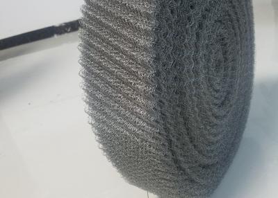 Cina 100mm SS321 0.23mm Wire Compressed Knitted Mesh For Gas Liquid Filter Screen in vendita