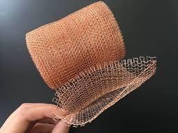 Cina Purezza rame maglia a maglia 4 pollici o 5 pollici apertura fine per varie applicazioni in vendita
