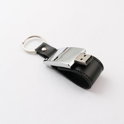 중국 PU / 실제적 가죽 주문 제작된 USB 플래시는 32GB 256GB 엠보싱 로고 2.0 3.0을 운전합니다 판매용