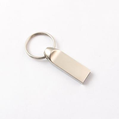 중국 은색 매트 보디 금속 USB 펜 드라이브 2.0 64GB 128GB 20MB/S 사용자 지정 레이저 로고 판매용