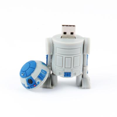중국 PVC 열려있는 형 만화 USB 섬광 드라이브 3D USB 2.0 3.0 512GB 1TB 2TB 판매용