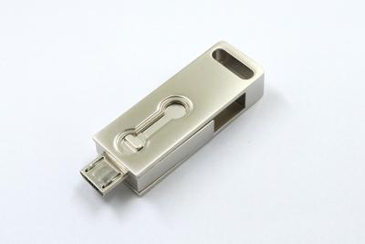 중국 안드로이드을 요구하는 레이저 로고 은 2.0 OTG USB 플래시 드라이브 64GB 15MB/S 판매용