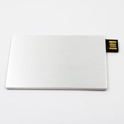 중국 은 금속 2.0 신용 카드 USB는 승인받은 16GB 32GB 로스를 붙입니다 판매용