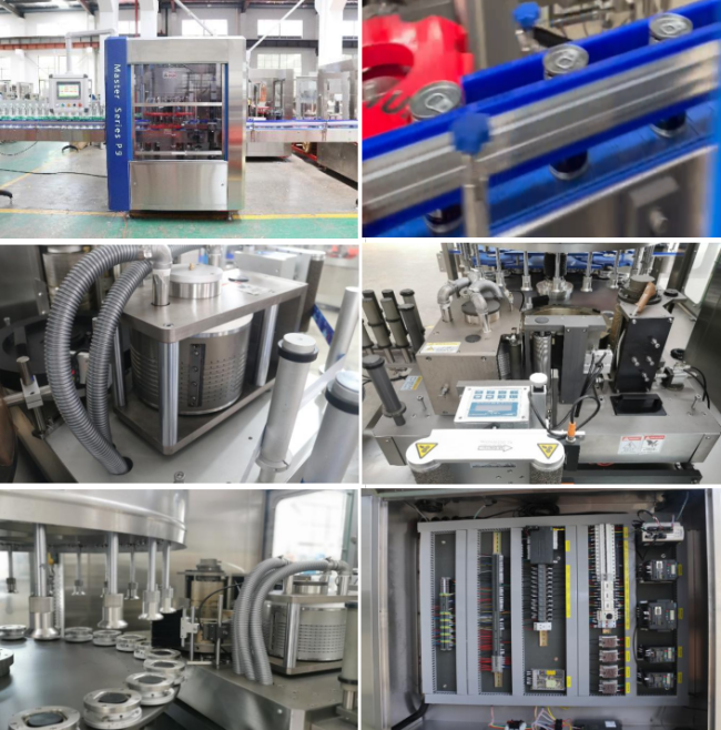 Labeling machine full view