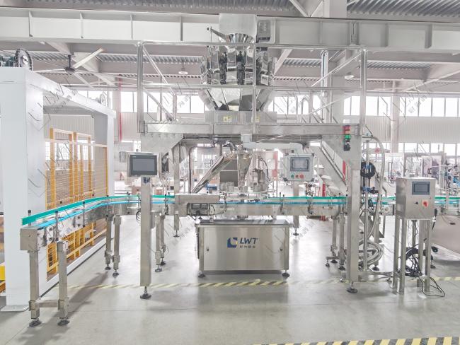 automatic potato chips filling lines